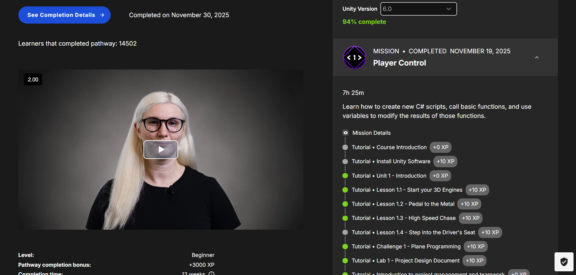 Unity Learn technical issues announcement - Dec 2, 2025, Updated Dec 10 ...