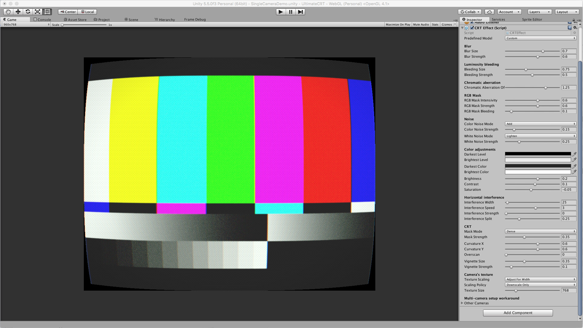 [RELEASED] Ultimate CRT - Cathode Ray Tube display simulation - Community Showcases - Unity ...