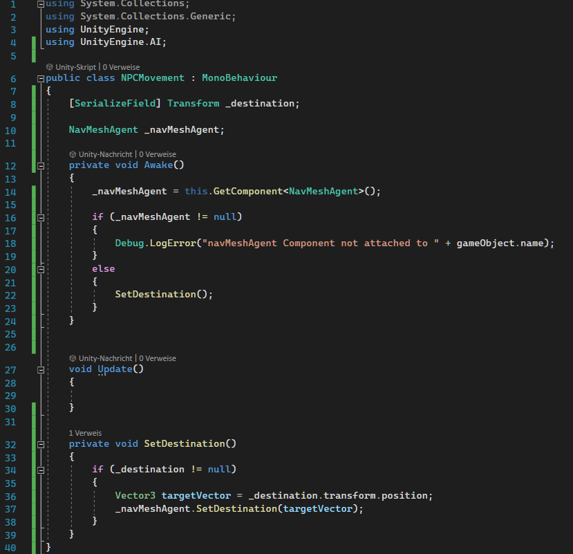 Navmeshagent Not Attached To Gameobject Unity Engine Unity Discussions