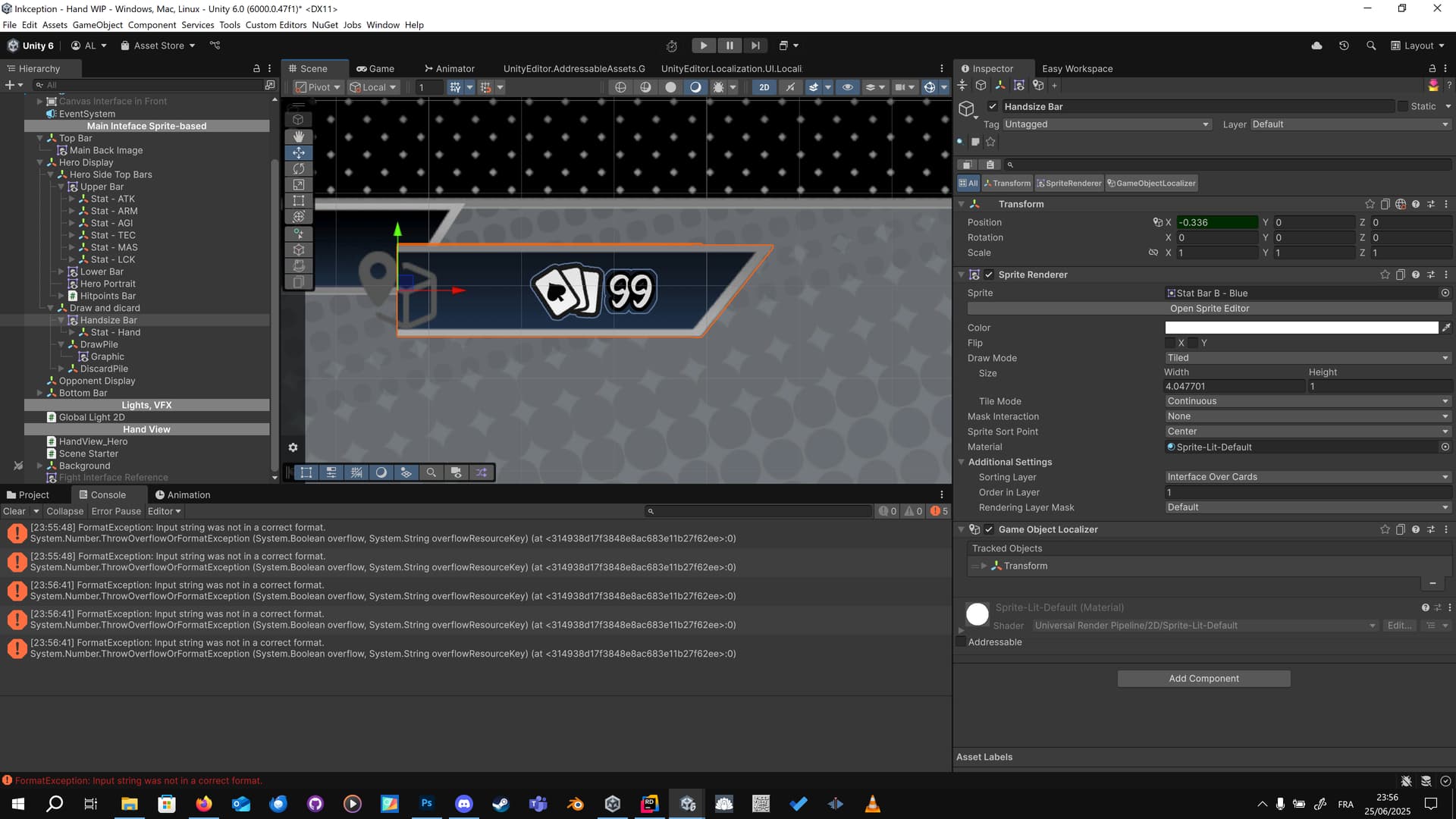 Unity keeps creating "Game Object Localizers", cancelling my changes ad driving me mad - Unity ...