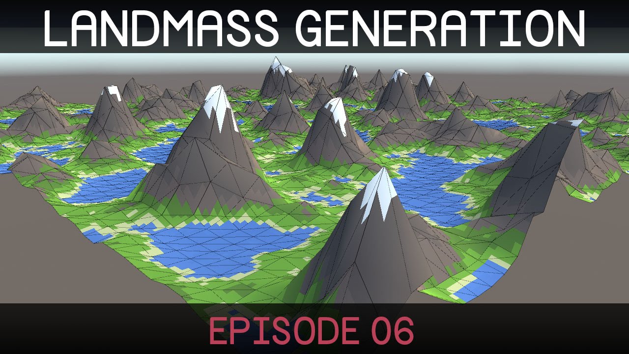 Procedural Landmass Generation - Learn Content - Unity Discussions