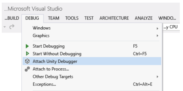 Breakpoint: Attach to unity - Unity Engine - Unity Discussions