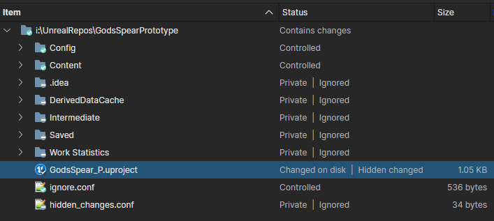 Hidden_Changes.conf not hiding a file - Unity Services - Unity Discussions