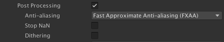 (Solved)where is the anti-aliasing post processing effect on URP? - Unity Engine - Unity Discussions