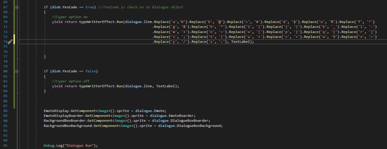 Cypher using .Replace/Use a list to remove what I'm replacing during run time? - Unity Engine ...