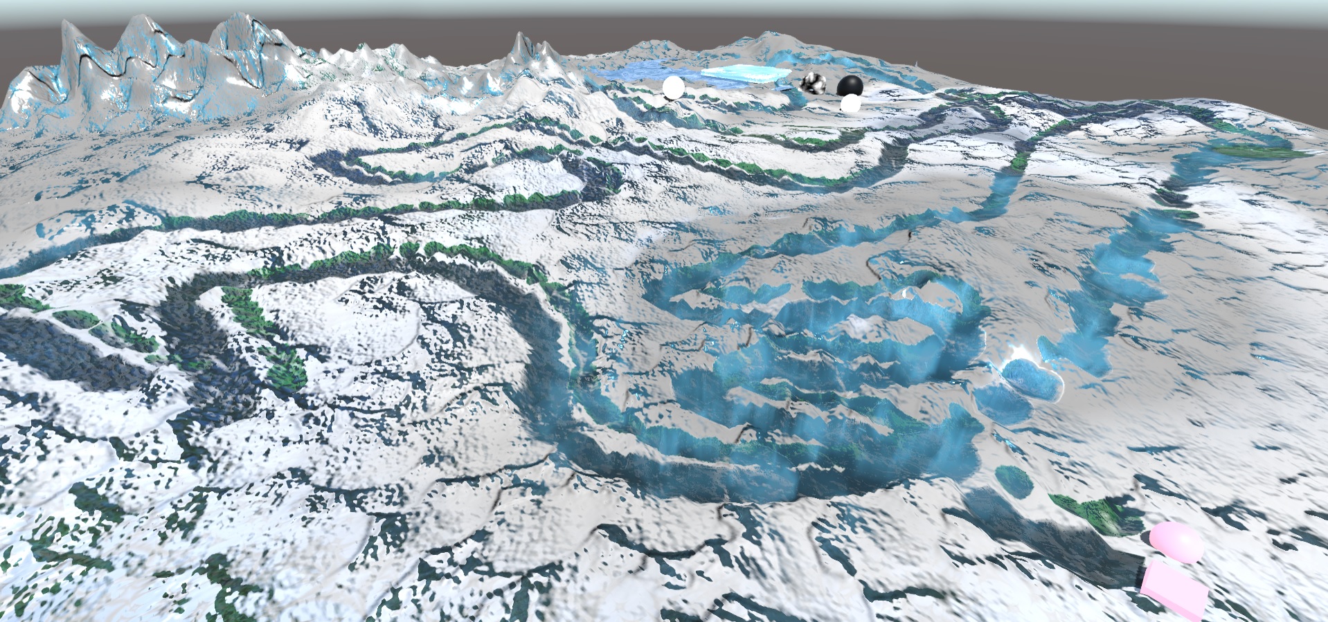 InfiniSPLAT - Shader Graph and GPU based advanced terrain splat mapping, fluid & shading ...