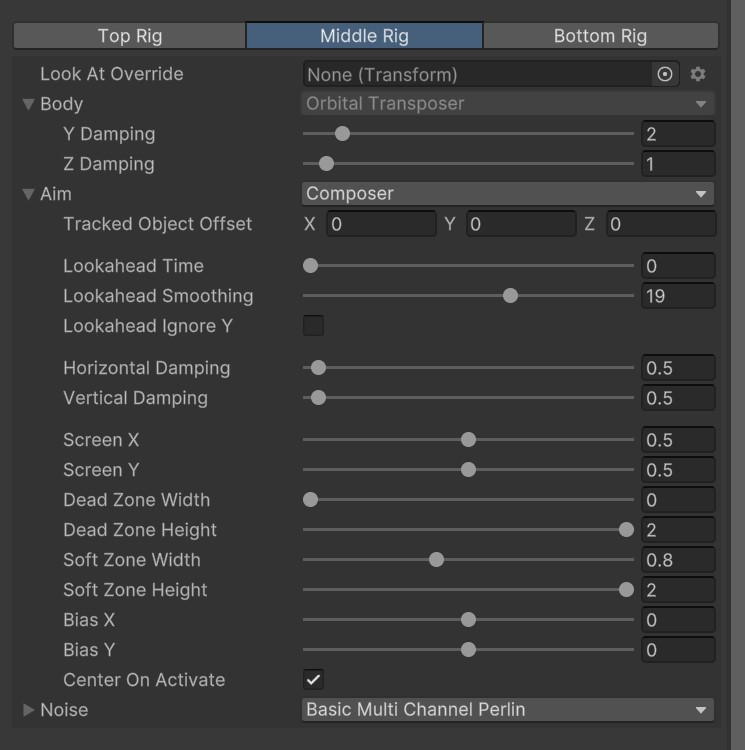 How to properly recenter camera on the Y for a character jump where you dont want the camera to ...