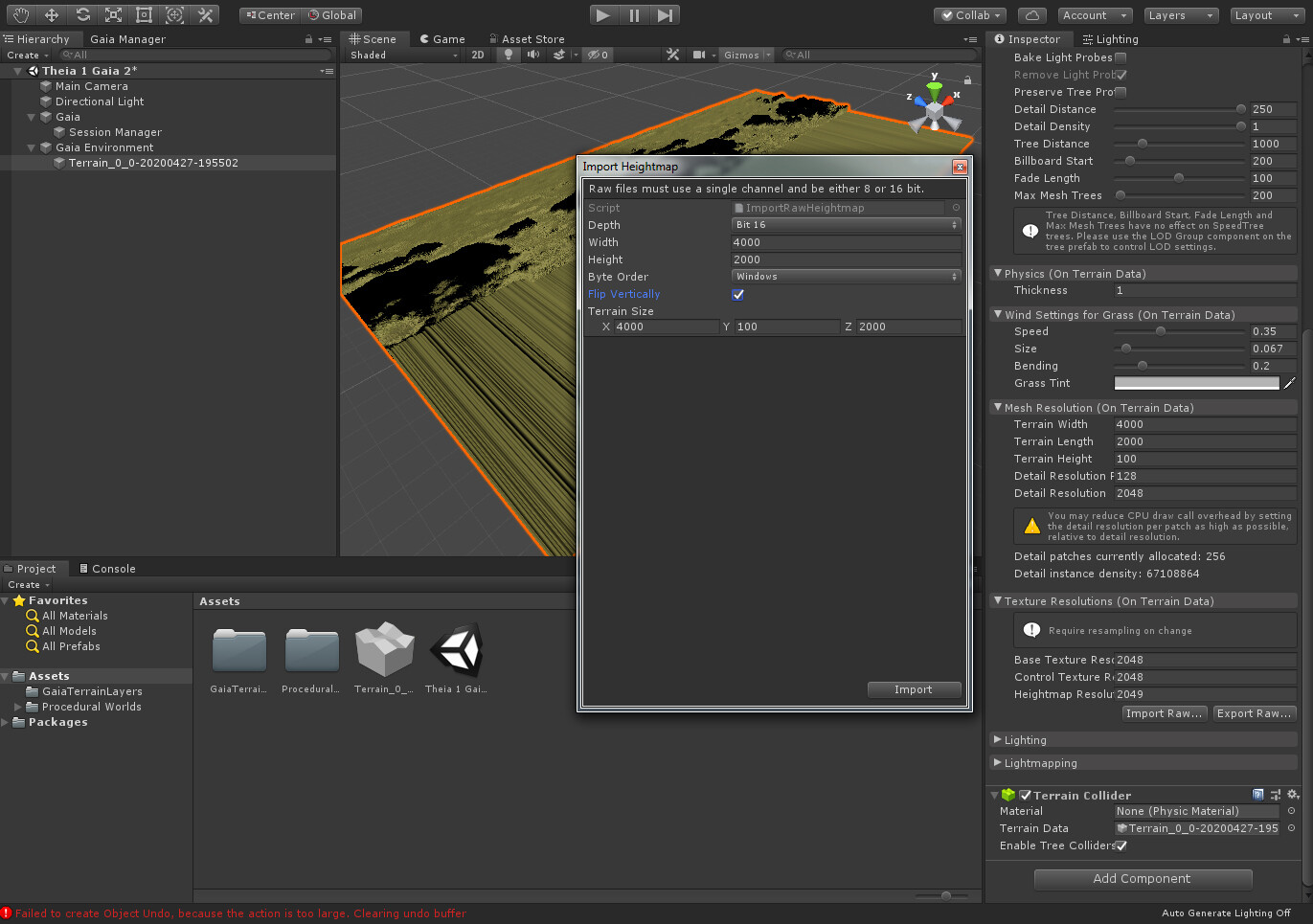 Trouble importing RAW heightmap - News & General Discussion - Unity Discussions
