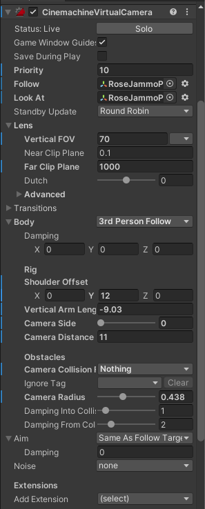 Cinemachine Player Follow Camera Not tracking correctly - Unity Engine - Unity Discussions