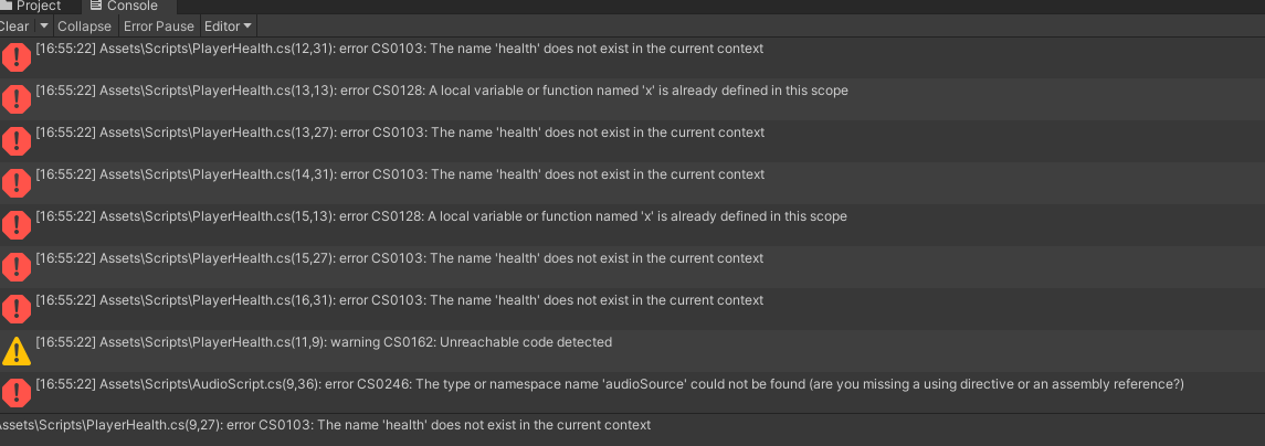 Error CS1002 ; Expected. Please Help! - Unity Engine - Unity Discussions