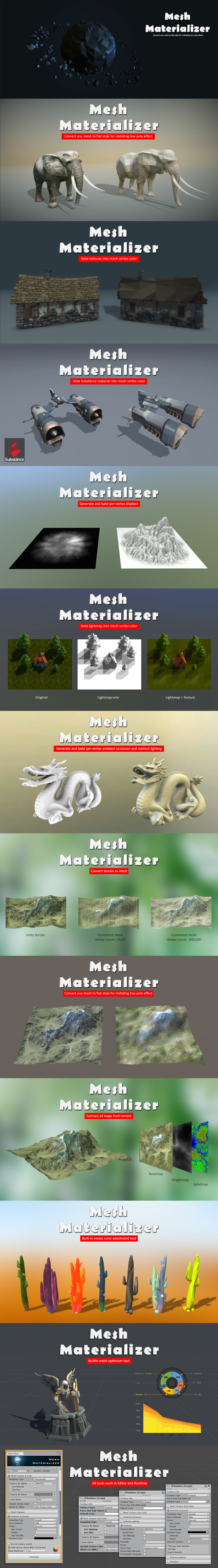Mesh Materializer - Community Showcases - Unity Discussions