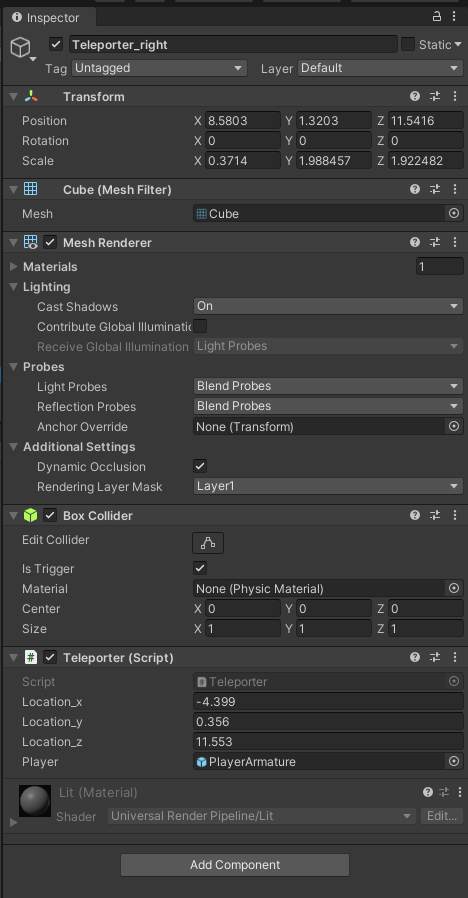 Script only works on one GameObject - Unity Engine - Unity Discussions