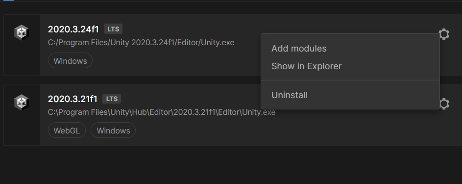 Can't add module to Unity Version - Unity Engine - Unity Discussions