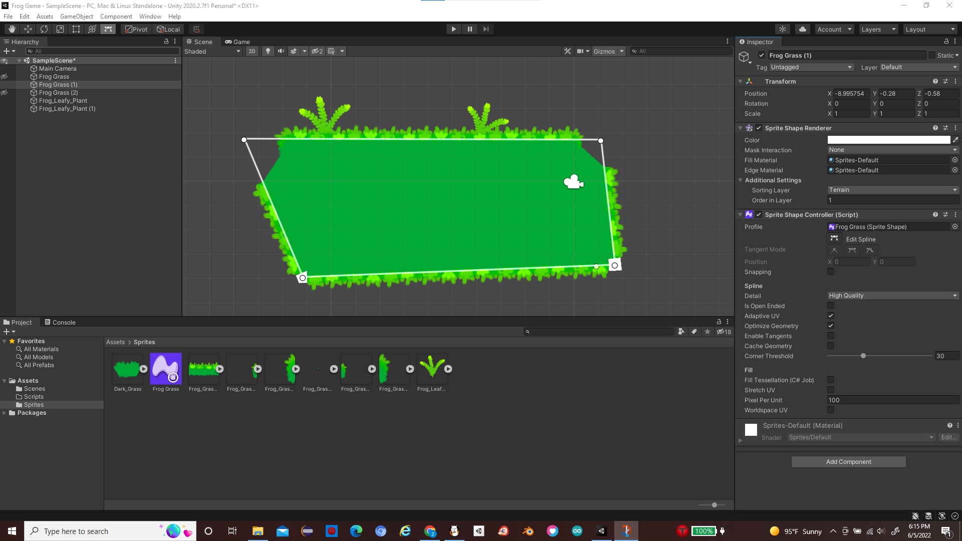 Issue with Sprite Shape corners - Unity Engine - Unity Discussions
