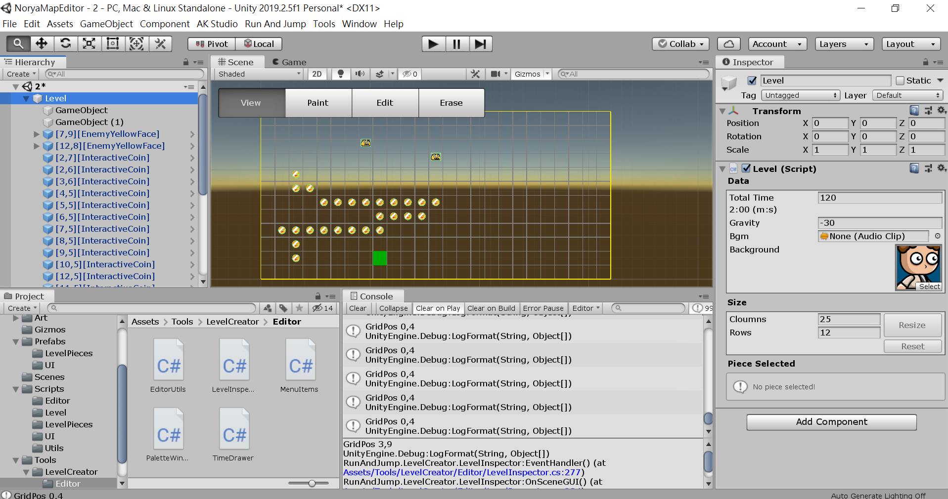 Editor script grid coordinate mapping problem - Unity Engine - Unity Discussions