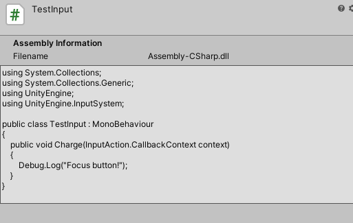 Can not bind to Unity Events in Player Input - Unity Engine - Unity Discussions
