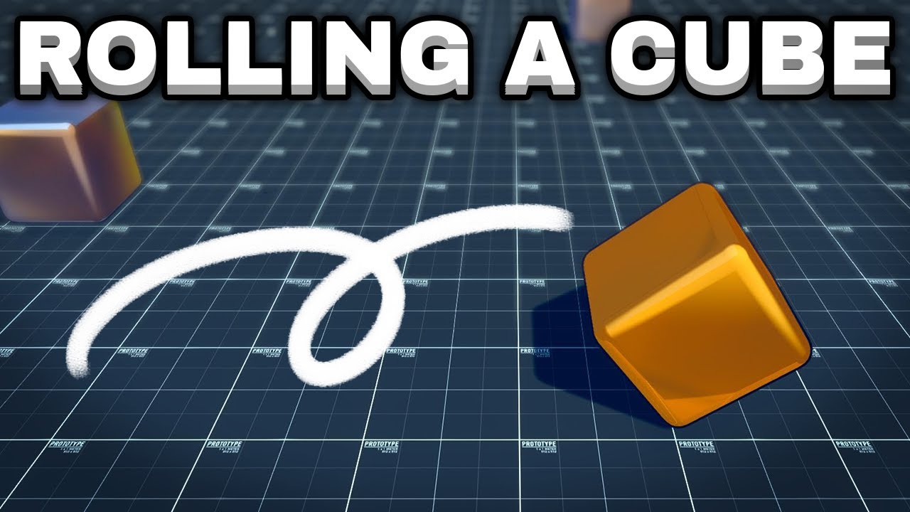 Rolling A Cube Unity Engine Unity Discussions