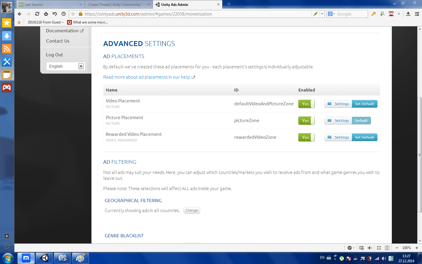 Different types of ads - Unity Services - Unity Discussions