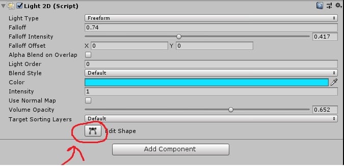 2D light - edit shape from script - Unity Engine - Unity Discussions