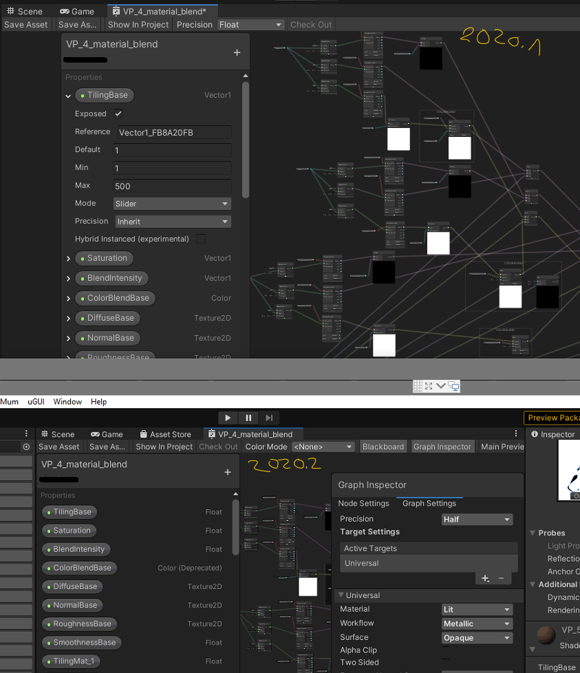 Shader graph properties missing aditional options - Unity Engine ... Shader graph properties missing aditional options - Unity Engine ...