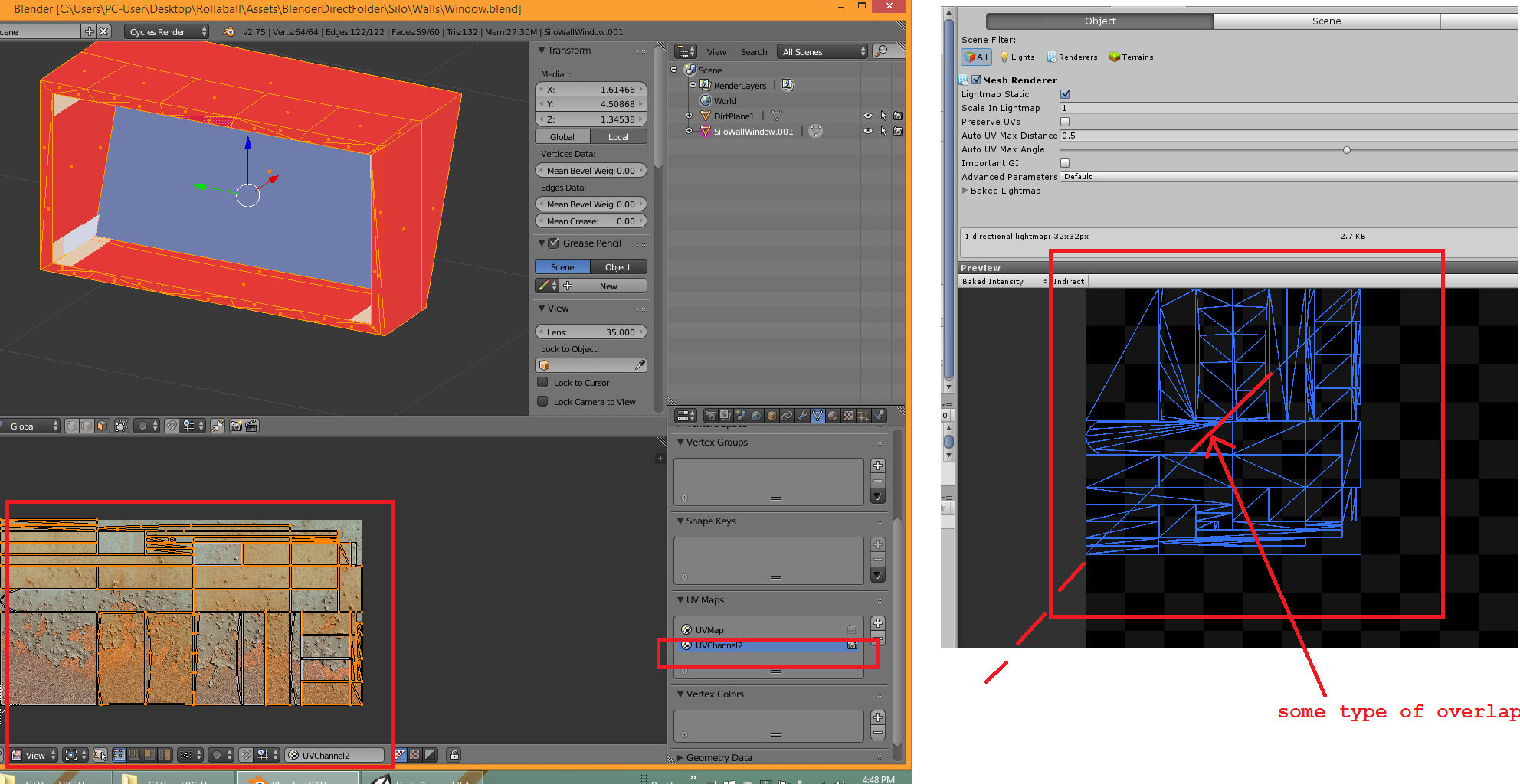 [SOLVED] Importing secondary UV channel for lightmapping - Unity Engine - Unity Discussions