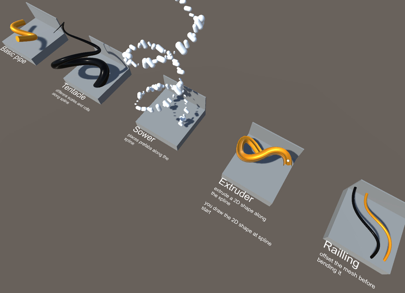 [WIP] Spline Mesh - a plugin for those who like curves ! - Community ...