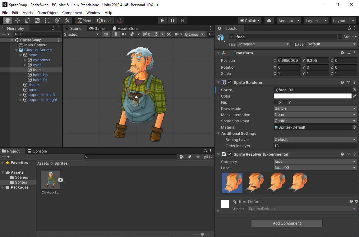 Sprite Swap / Resolver and Sprite default pivots issue - Unity Engine - Unity Discussions