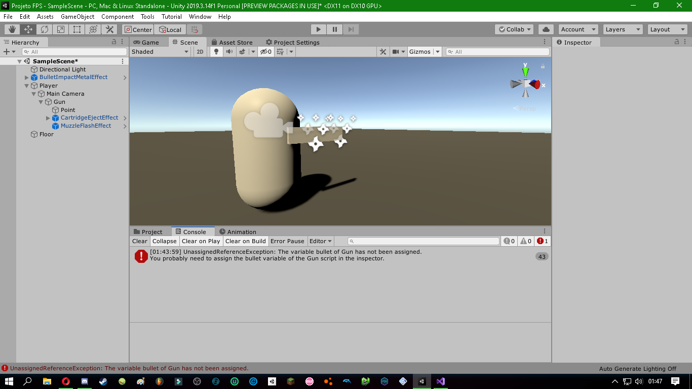 UnassignedReferenceException - Unity Engine - Unity Discussions