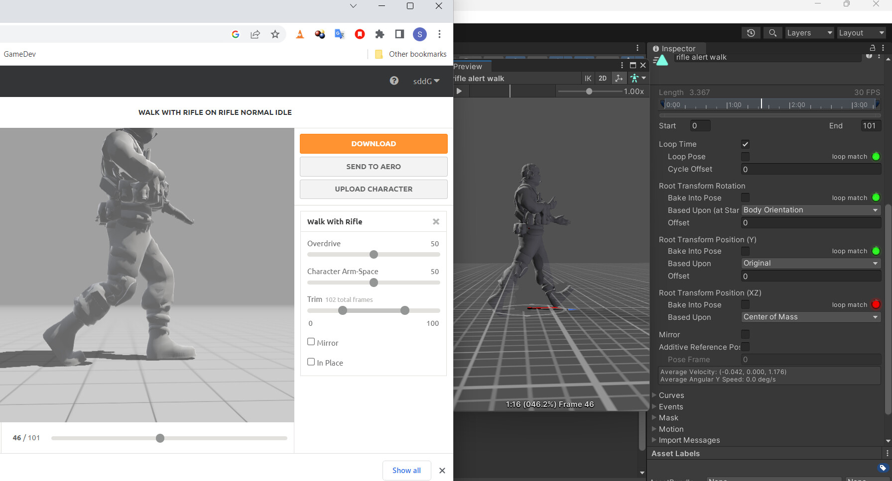 why do mixamo animations look different in unity? - Unity Engine - Unity Discussions