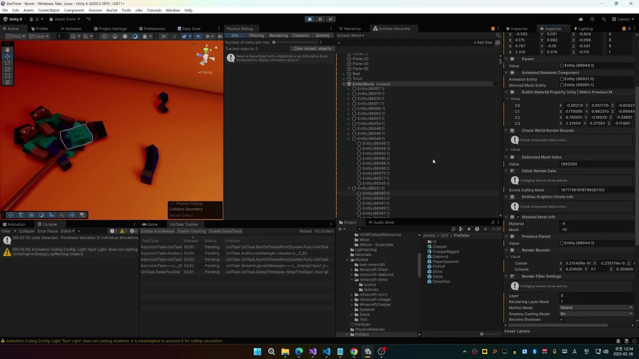 DOTS - Ragdoll's joint breaking issue when multiple ragdolls - Unity Engine - Unity Discussions