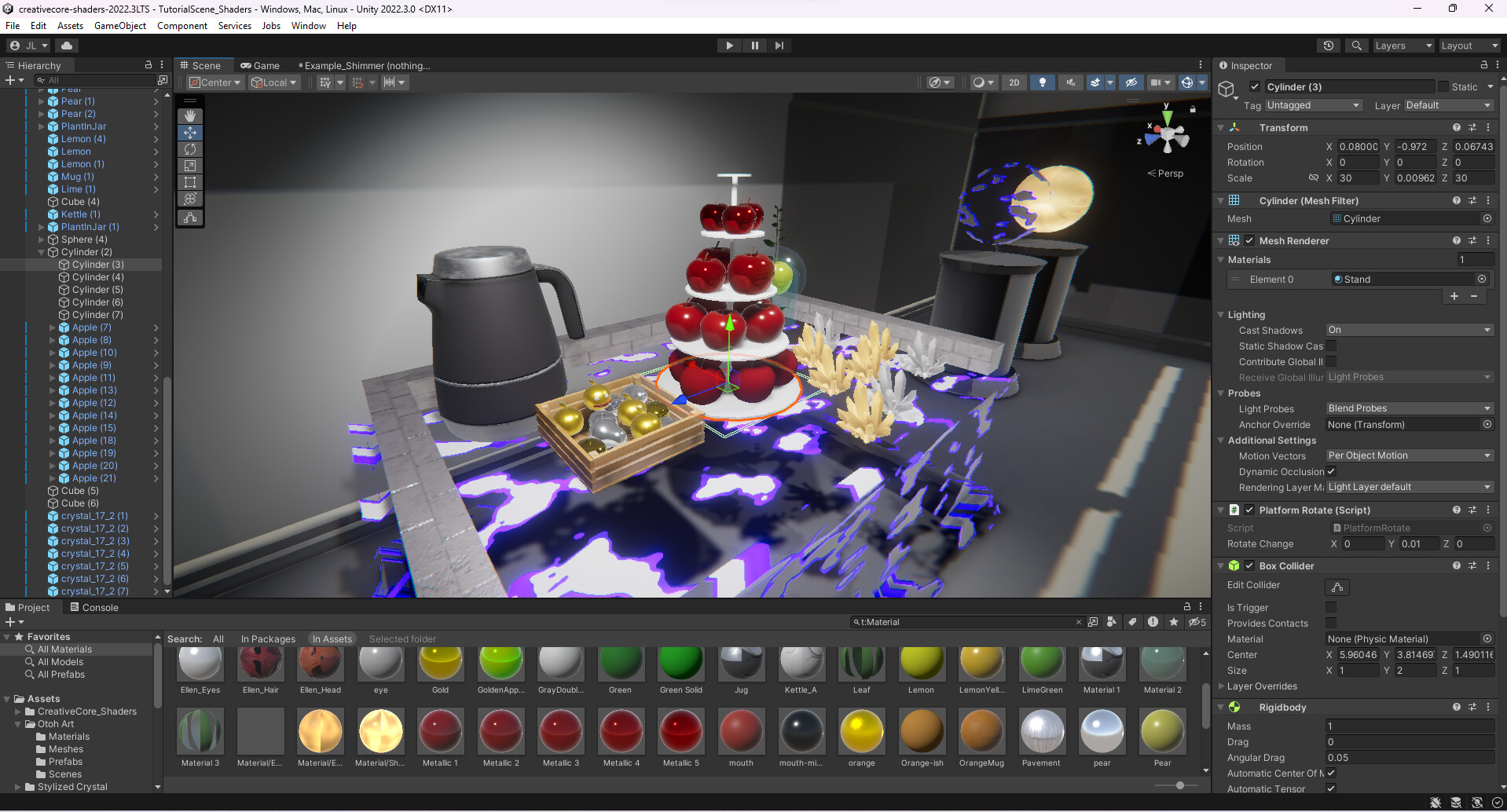 How to have an object move with the rotation of a rotating platform? - Unity Engine - Unity ...