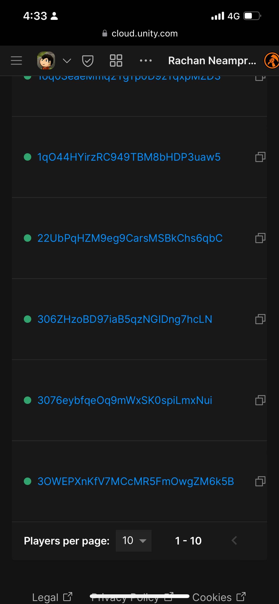 How to know current players number? - Unity Services - Unity Discussions