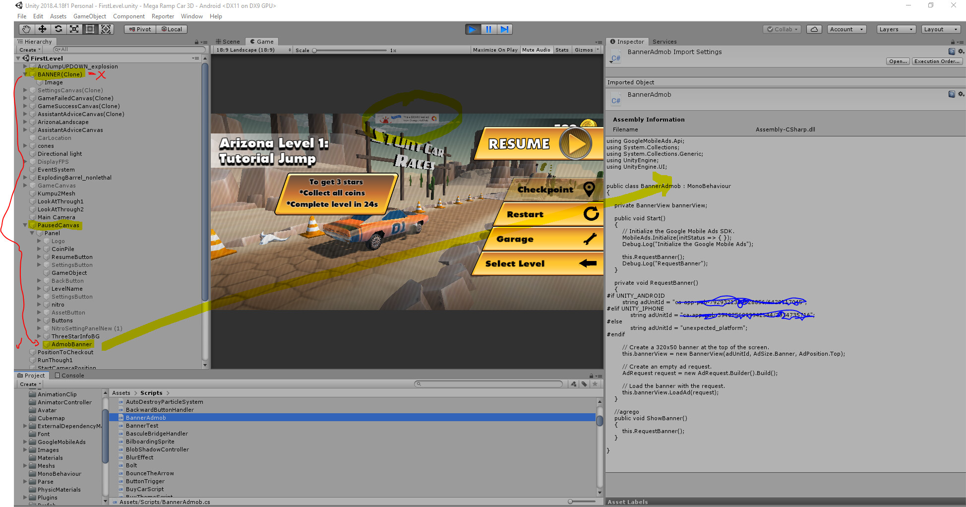 Position Banner Clone, Help. - Unity Engine - Unity Discussions