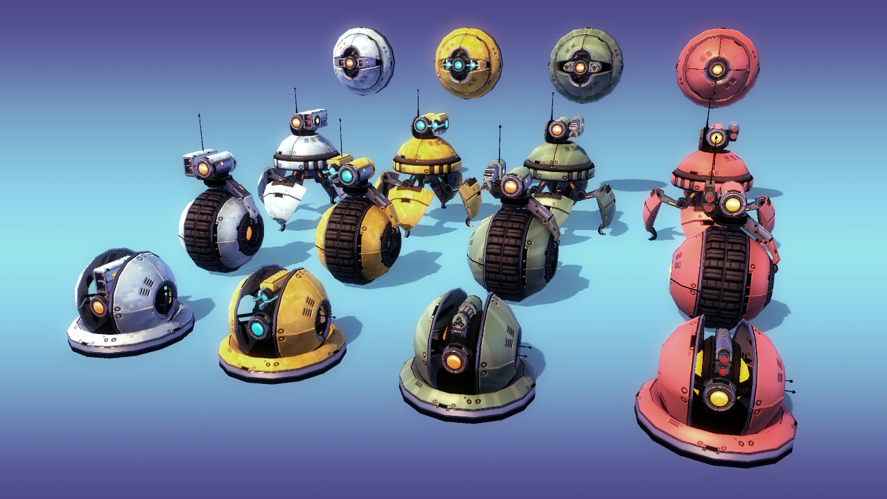Project "Angry Droids" - drag and drop AI robots for your unity game ...