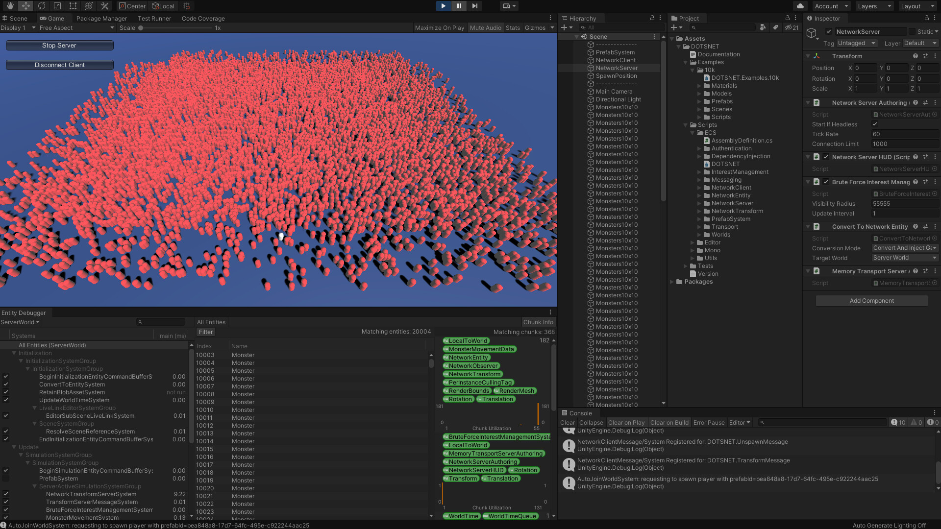 DOTSNET - High Performance Unity ECS Networking from the creator of Mirror! - Community ...
