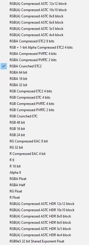 Compression Format - Unity Engine - Unity Discussions Compression Format - Unity Engine - Unity Discussions