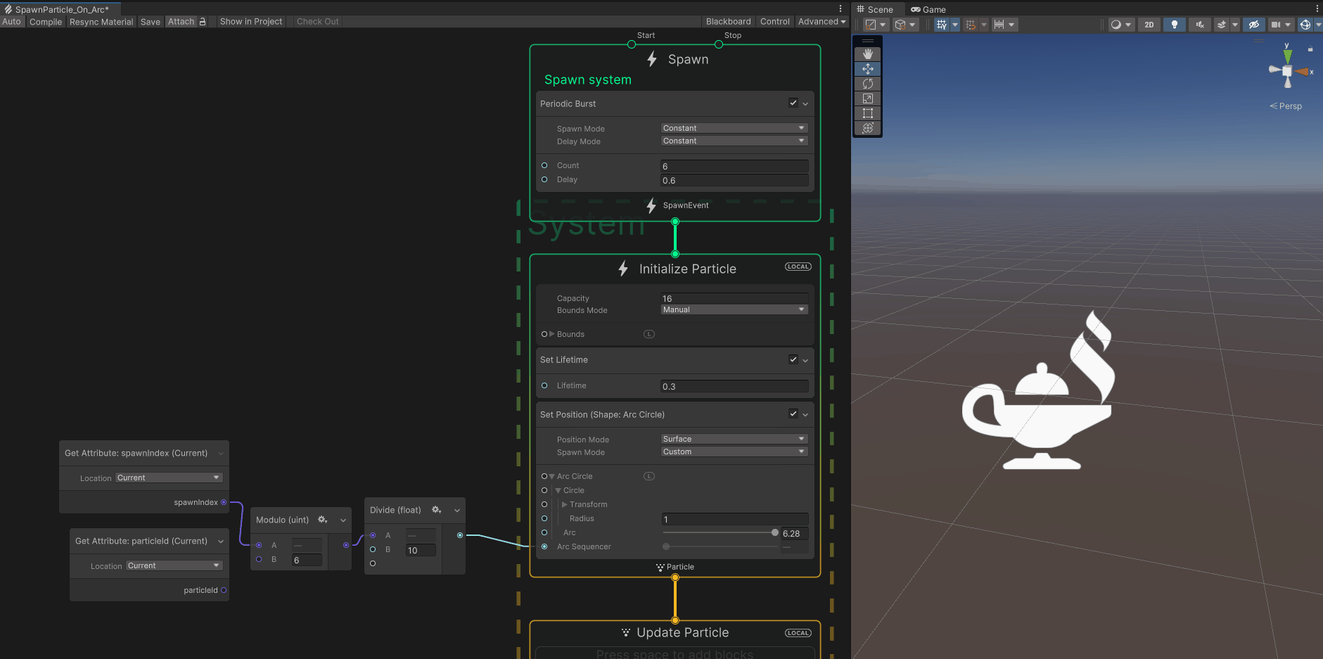 getting spawnIndex to work with [Constant Spawn Rate] block - Unity Engine - Unity Discussions