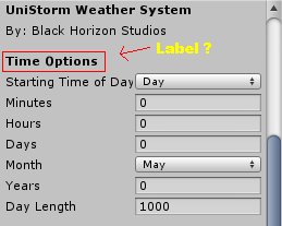 Make Label to separate variables group in Inpspector - Unity Engine ...