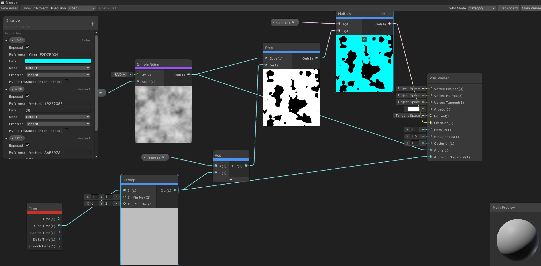 PBR graph in HDRP the emission don't works - Unity Engine - Unity Discussions