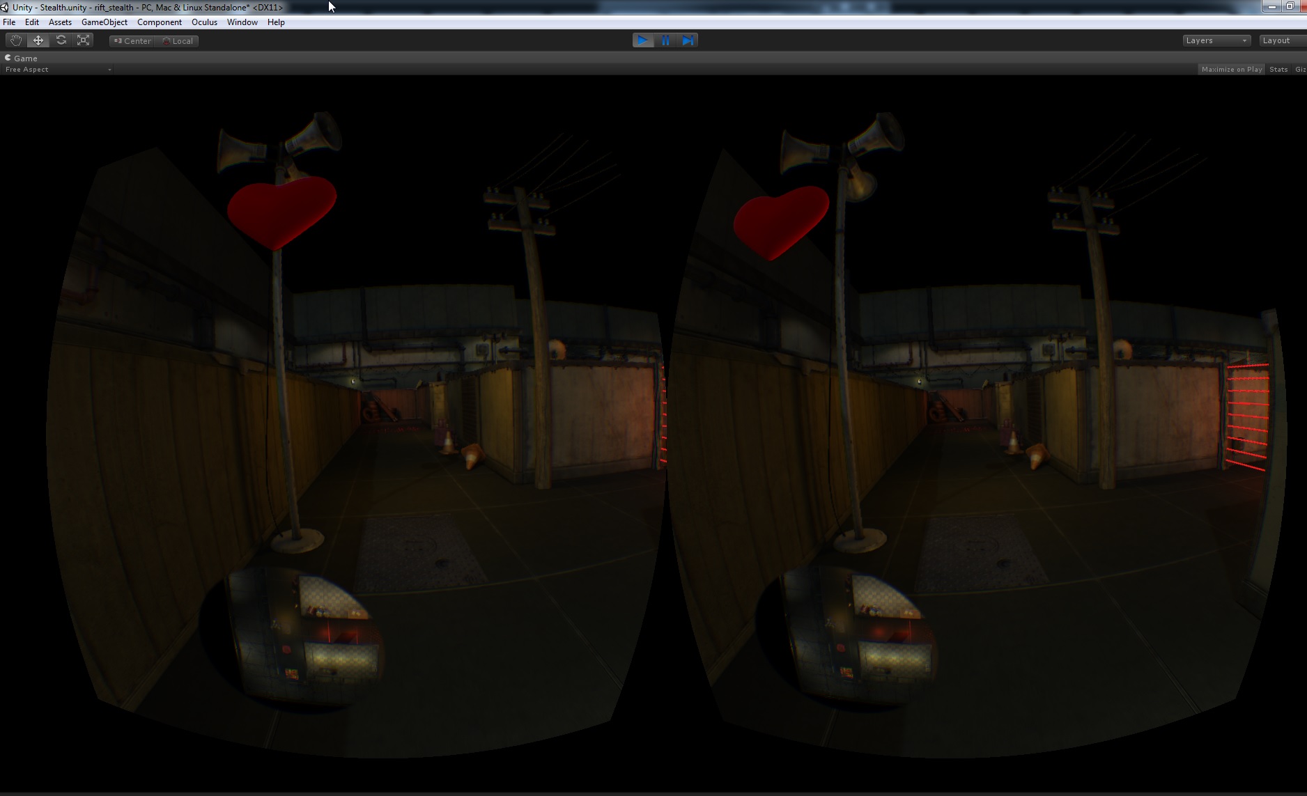 How To Stop 3d Objects Being Used As Ui Being Occluded By Other Nearer Objects Unity Engine