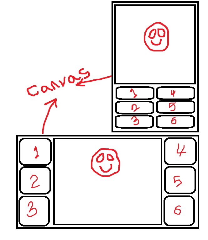UI Button arrange landscape and portrait - Unity Engine - Unity Discussions