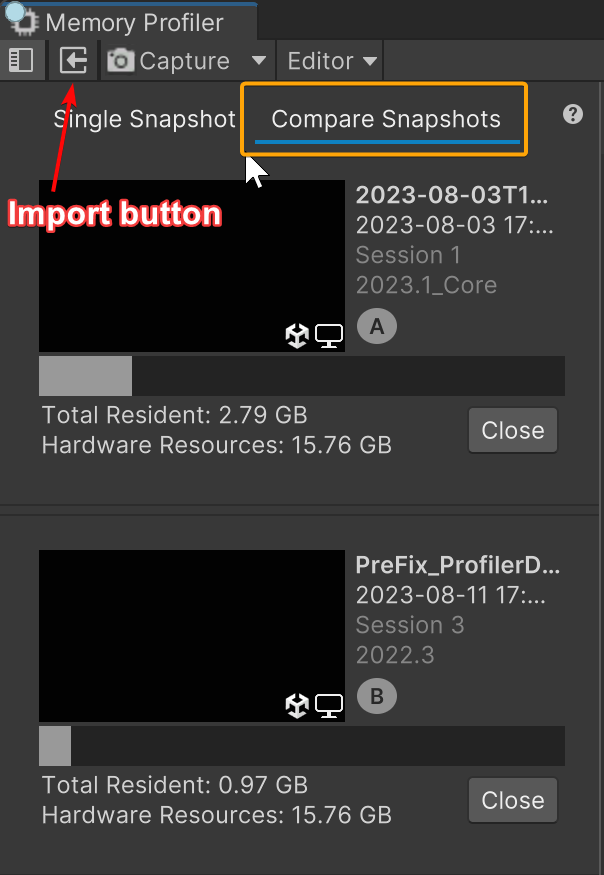 Unity 2022.3.13f1 consume memory too much! - Unity Engine - Unity Discussions