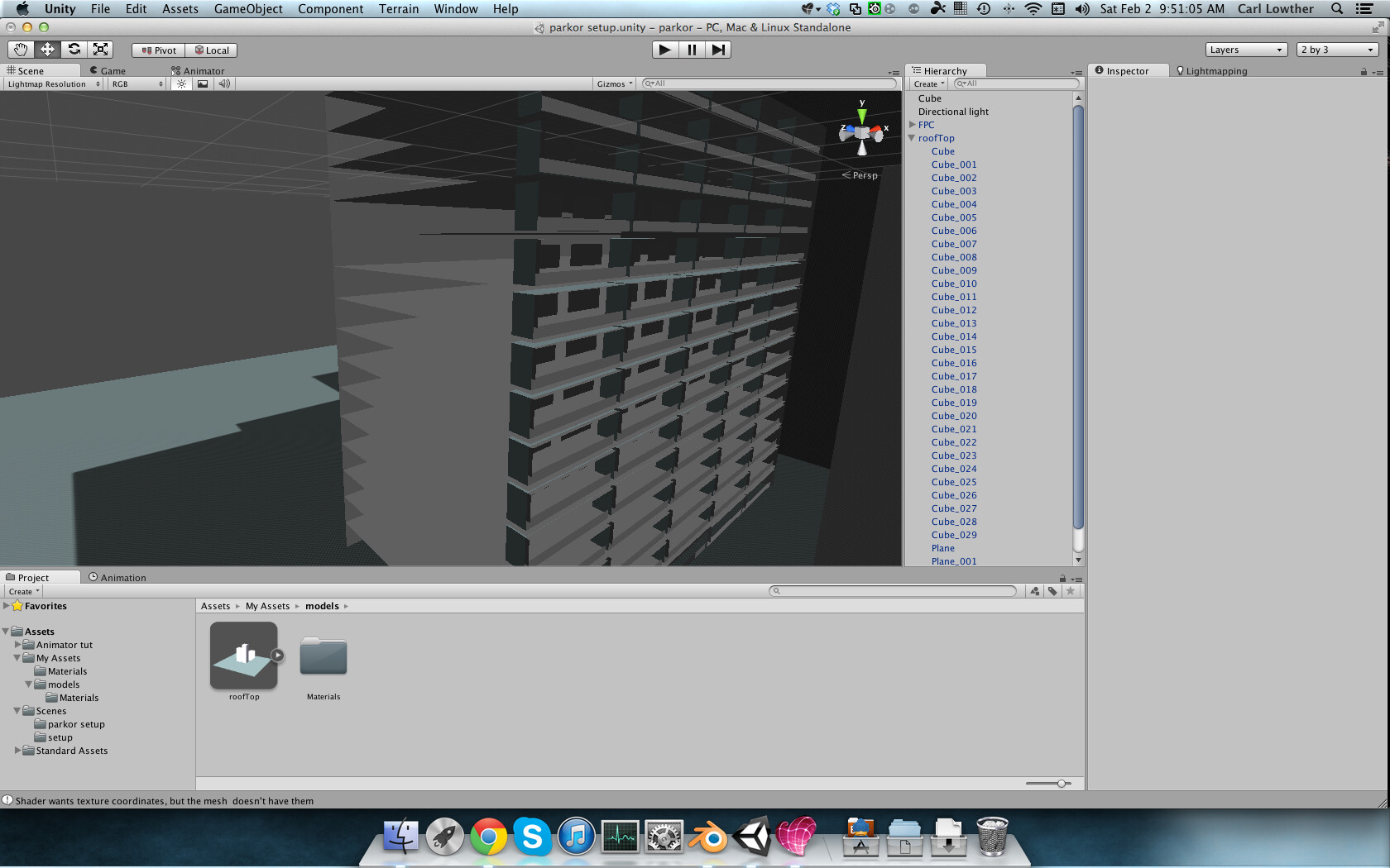 Help With Blender Models To Unity Unity Engine Unity Discussions