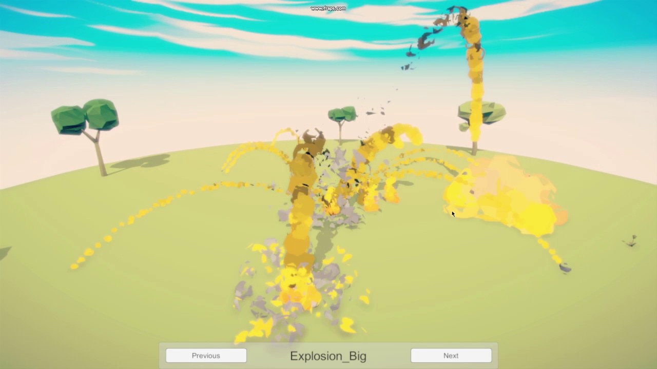 Low Poly Particle Effects (Asset Store) - Community Showcases - Unity ...