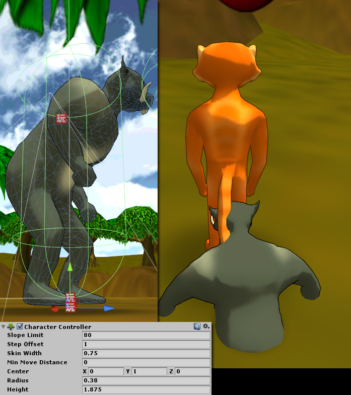 Character controller falling through mesh - Unity Engine - Unity Discussions