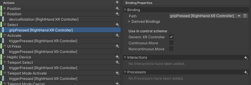 Change Teleport button - Unity Engine - Unity Discussions