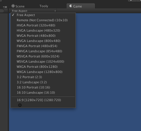 Access resolution templates through editor scripting - Unity Engine ...