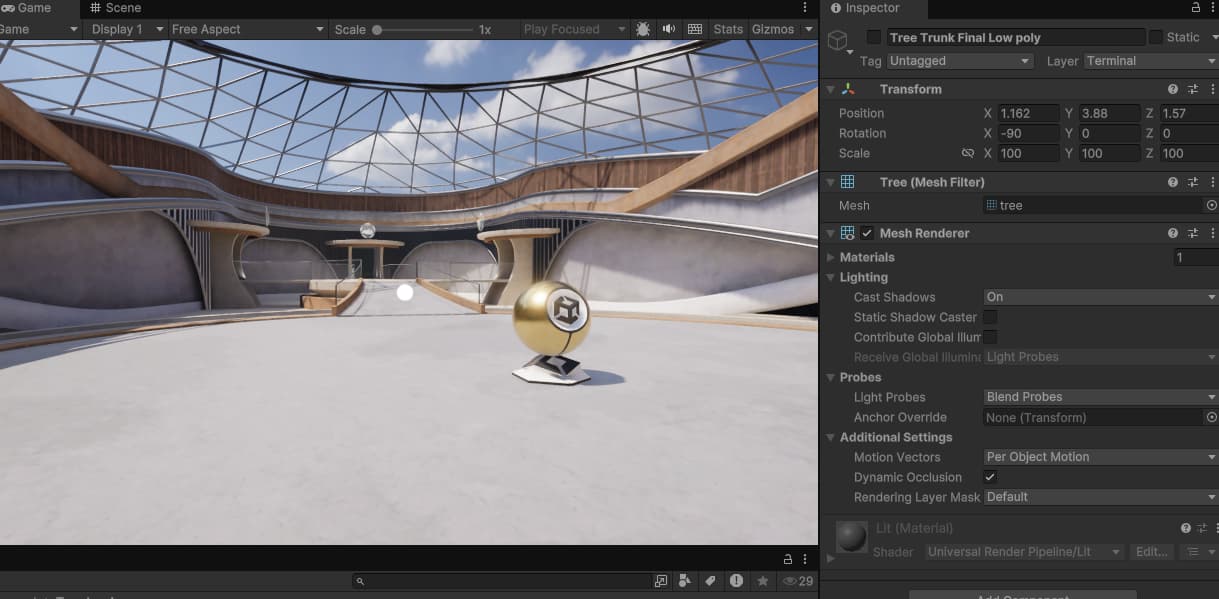 3d model is not displayed in the game scene. - Unity Engine - Unity Discussions