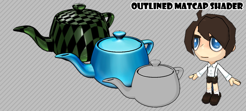 Outlined MatCap Shader (Toon Shader) [RELEASED] - Community Showcases - Unity Discussions