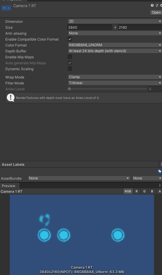 Rendered texture is shown differently in raw image - Unity Engine - Unity Discussions